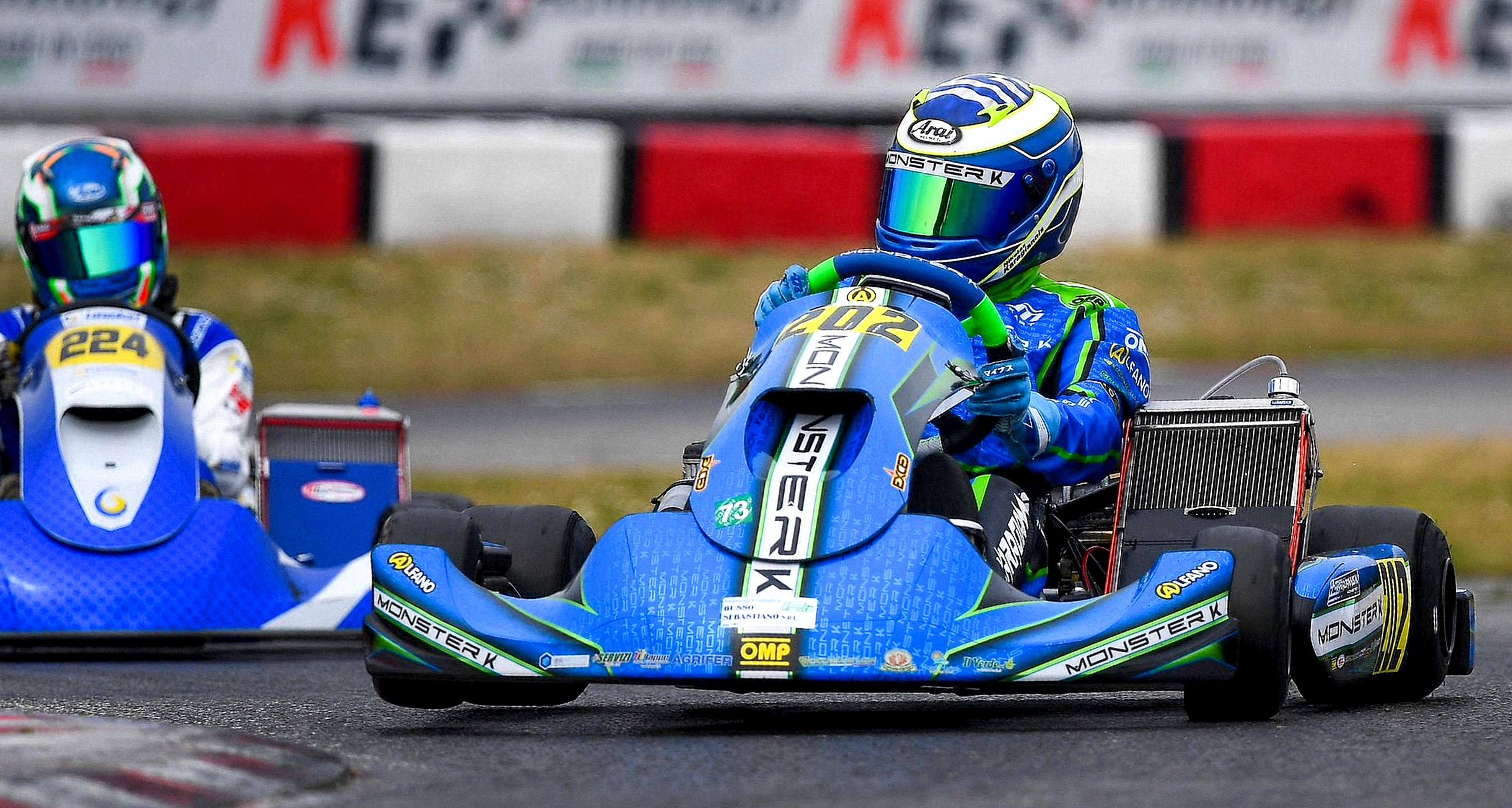 Ο Νικόλας Καραγιάννης στο Karting Academy Trophy 2024 - autoliveris